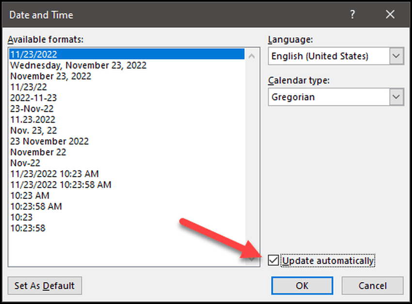 How To Insert Date In Word Help With Office How To Insert Date In Word Help With Office